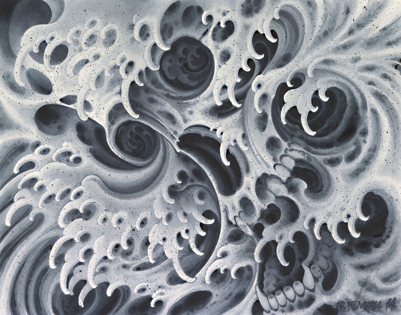 Tidal Wave Giclée Print by Mike Rubendall – Kings Avenue Collective